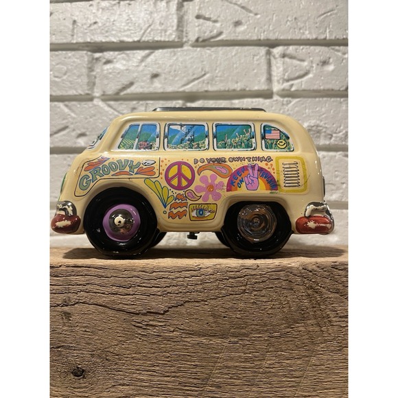 Media | Beatles 1988 The Woodstock Van Volkswagen Samba Bus Enesco Hey ...